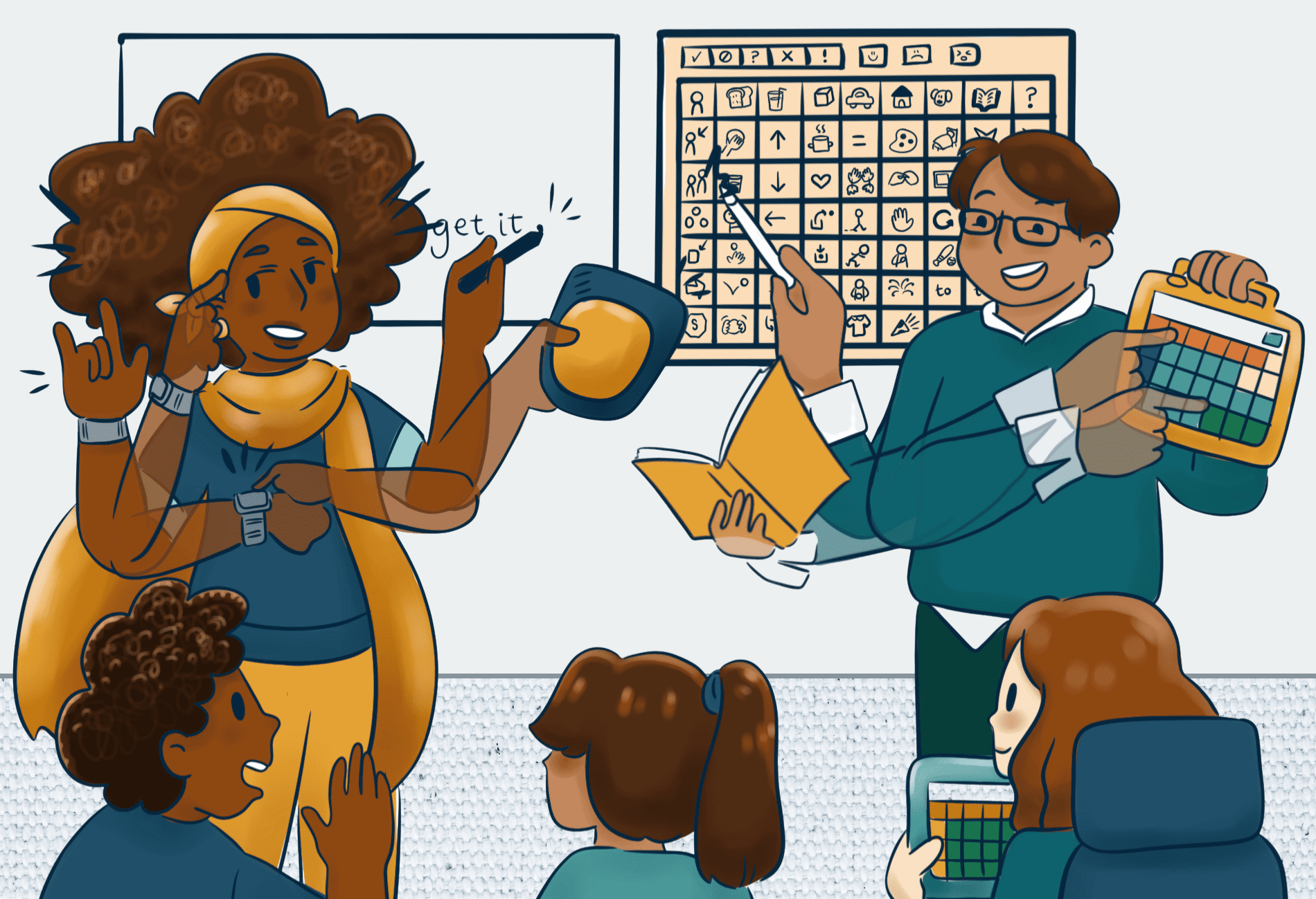 Total Recall, starring the total communication approach