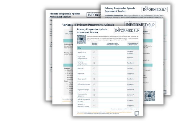 Untangling Primary Progressive Aphasia, Part One: Clarification and ...