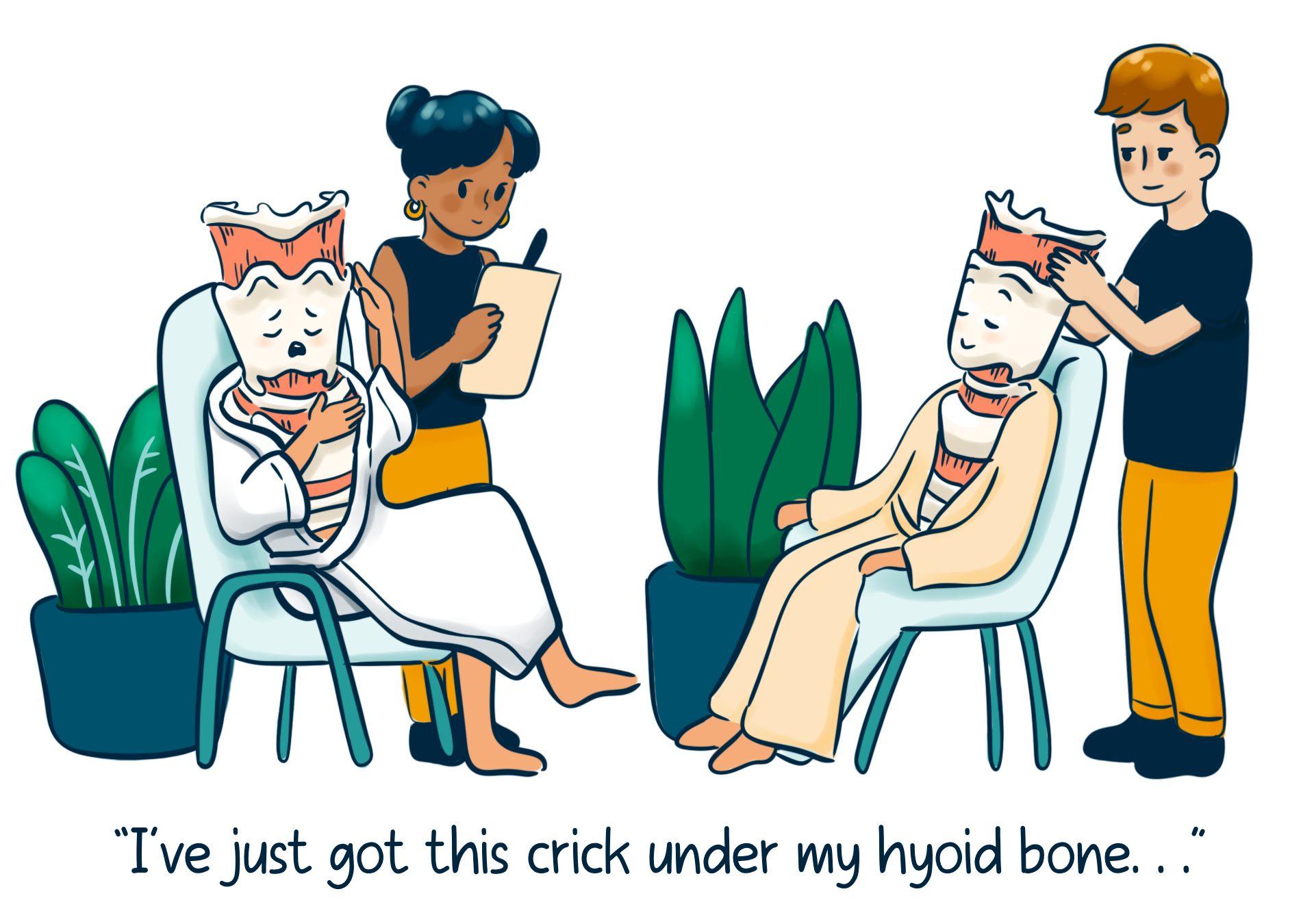 Hands-on voice therapy