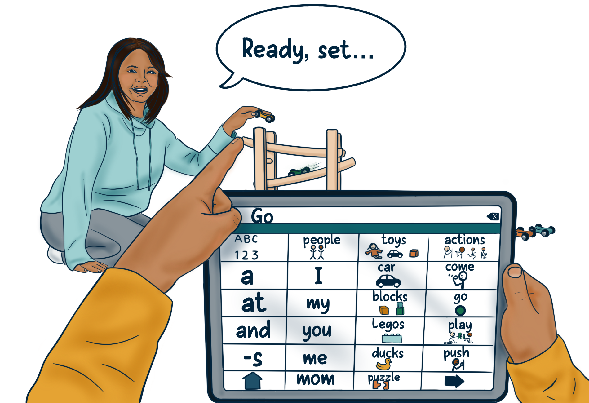 One word wonders: Language sampling for early AAC users