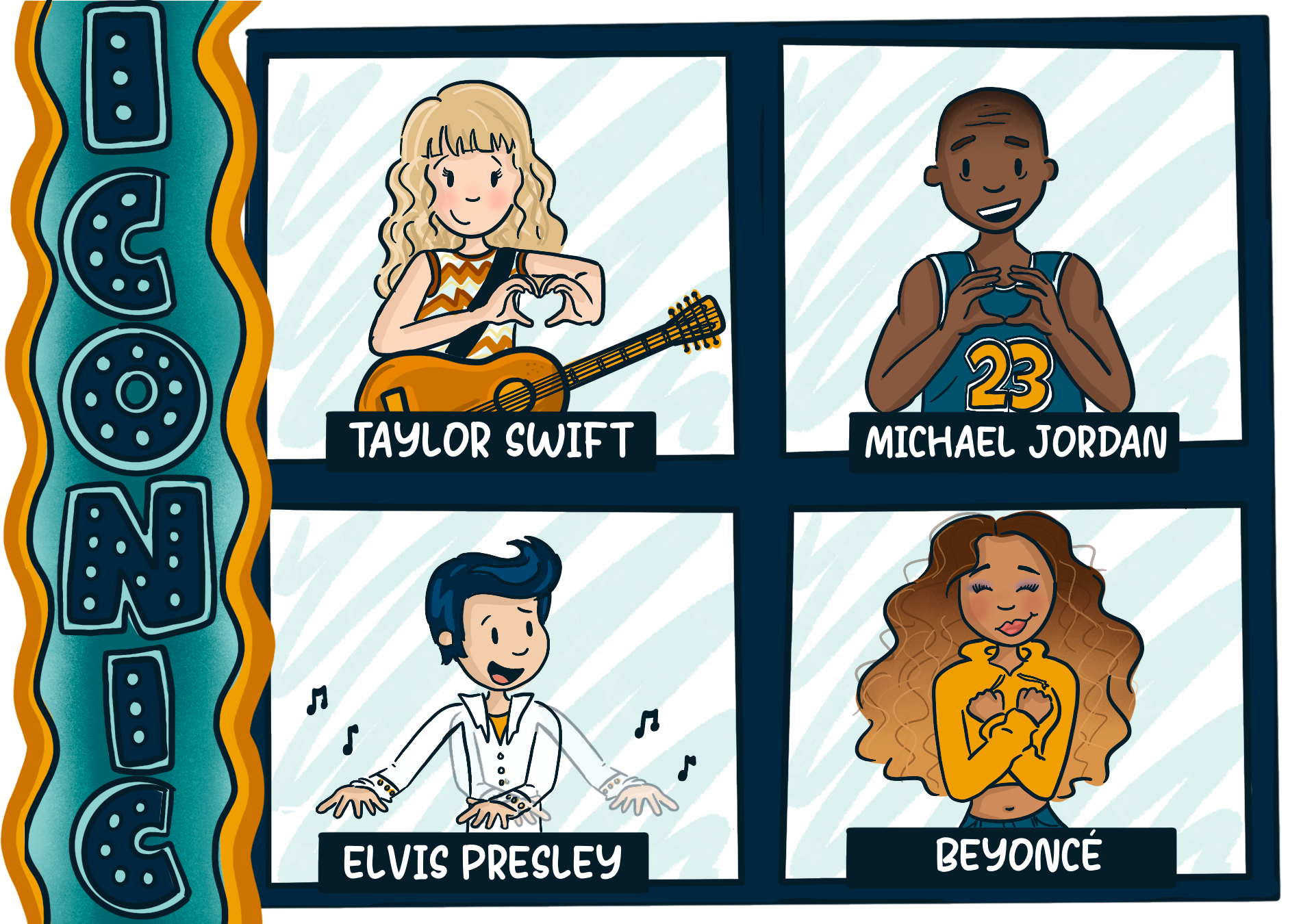 Using gestures to teach vocab? ICONIC!