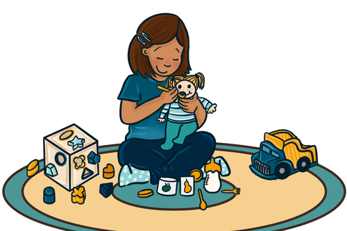 Play through the ages: Early development and assessment